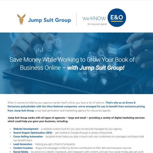 Utica National Insurance Group - Errors & Omissions Risk Management